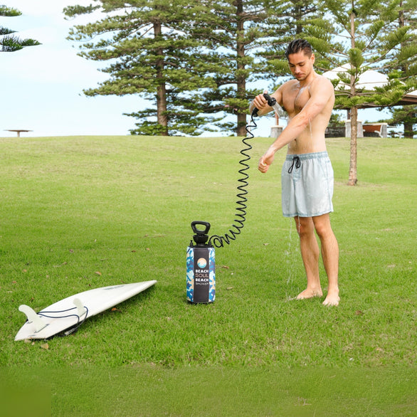 The Ultimate Portable Shower for Surfers | Beach Soul®