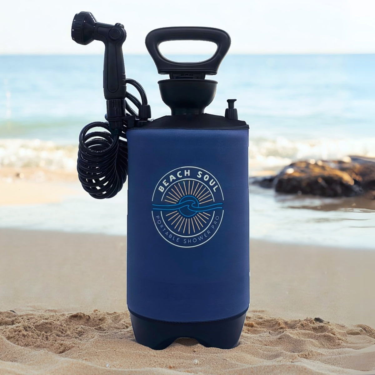 Portable Shower PRO Ocean Rise 2.6G – Pressurized & Drink-Safe | Beach ...