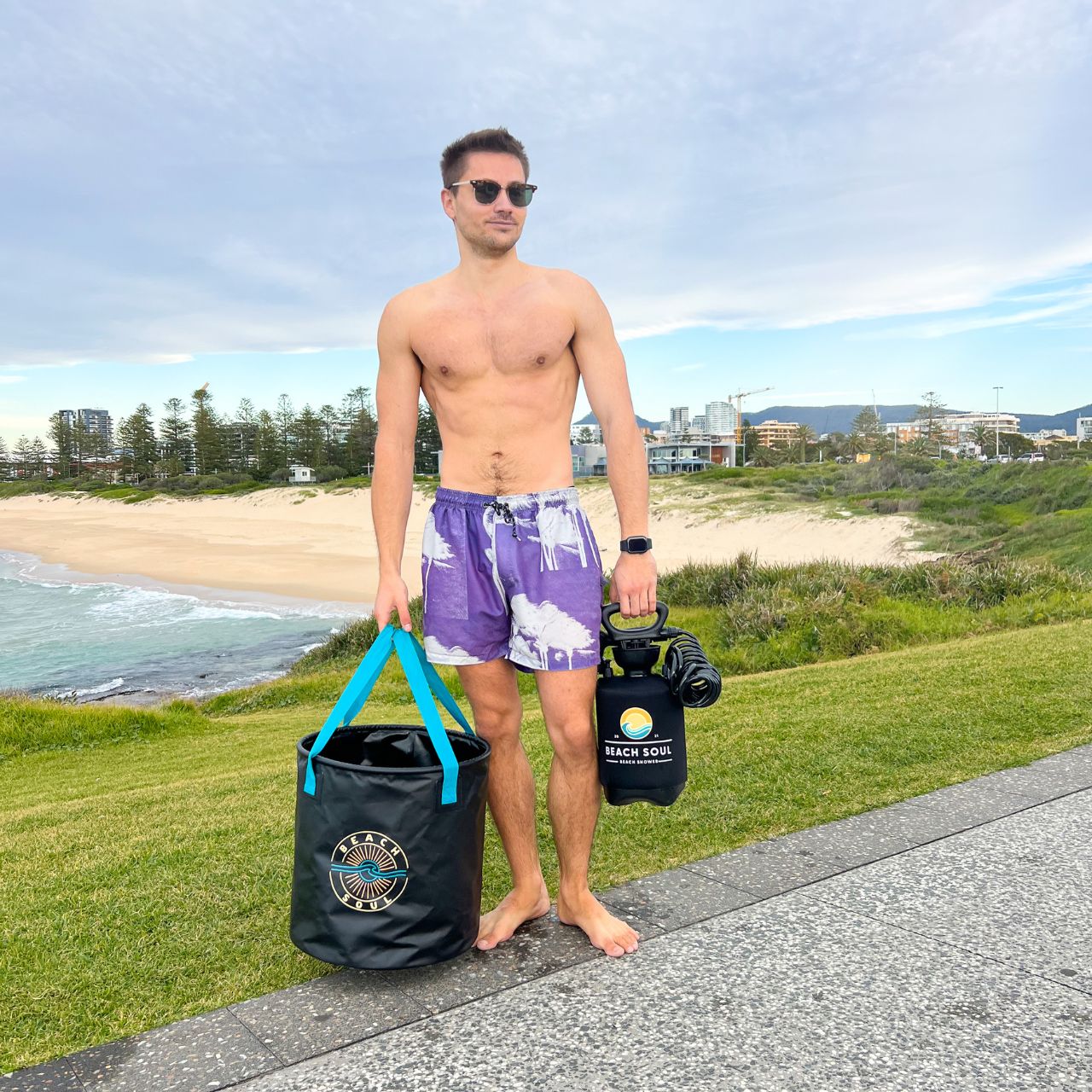 Original 5L / 1.3G Portable Beach Shower | Beach Soul®